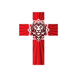Lion Cross Vector Images (over 990)