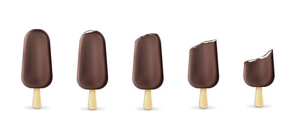 Popsicle Bitten Icon Vector Images (69)