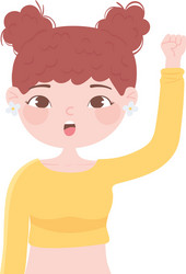 Girl Hands Up Vector Images (over 14,000)