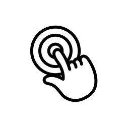 Control project development icon with black Vector Image