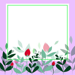 Pink Purple Floral Frame Vector Images (over 4,700)