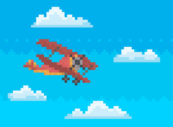Plane Sprite Vector Images (16)