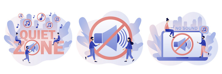 Quiet Zone Clip Art