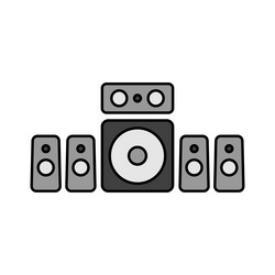 Surround Sound Icon Vector Images (over 1,400)