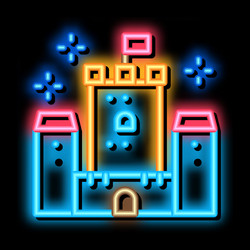Neon Castle Vector Images (over 1,100)
