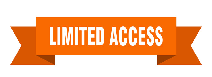 Access granted ribbon isolated Royalty Free Vector Image