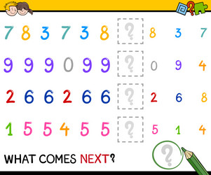 Fingerprint game for kids fun educational Vector Image