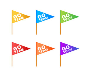 Go Team Flag Vector Images (67)