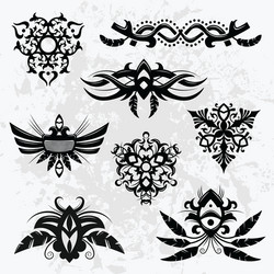 Tribal designs Royalty Free Vector Image - VectorStock
