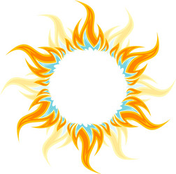 Flaming Sun Vector Images (over 4,300)
