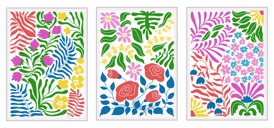 Groovy psychedelic flower power frame abstract Vector Image