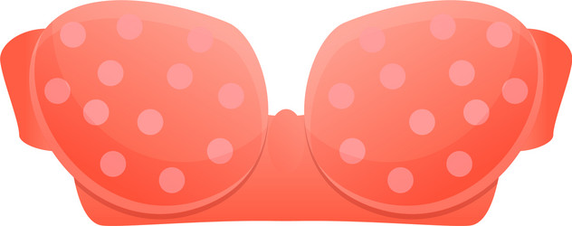 Sport bra icon cartoon style Royalty Free Vector Image