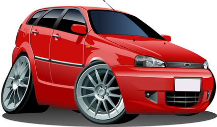 Modern car Royalty Free Vector Image - VectorStock