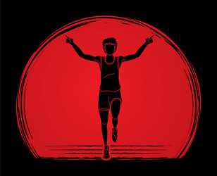 Running Man Shadow Vector Images (over 1,900)