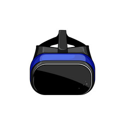 Technology vr glasses cartoon Royalty Free Vector Image