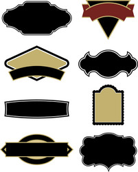 Fancy Label Shapes