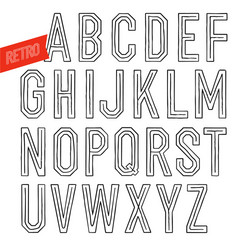 Inline Font Bold Vector Images (over 110)