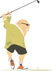 Golfer Comic Vector Images (over 310)