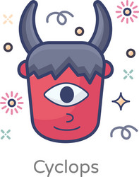 Cyclops Royalty Free Vector Image - VectorStock