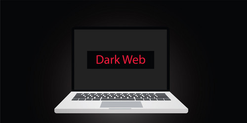 Dark web sign or stamp Royalty Free Vector Image