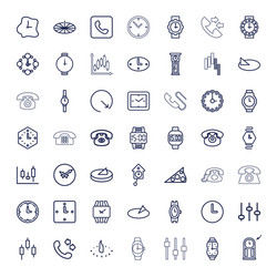15 dial icons Royalty Free Vector Image - VectorStock