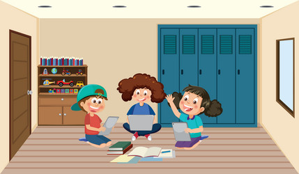 Kids Learning Cartoon Vector Images (over 100,000)