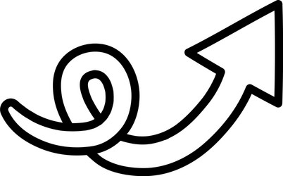 Curly Arrow Vector Images (over 1,400)