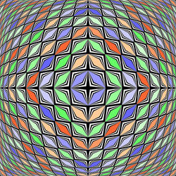 Grid Warped Vector Images (over 9,100)