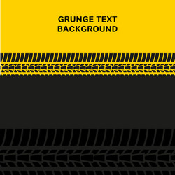 Off road tire track trail print texture Royalty Free Vector