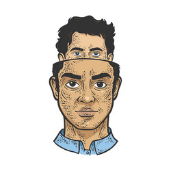 Multiple Personality Vector Images (over 1,700)