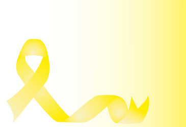 Yellow ribbon design Royalty Free Vector Image