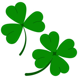 Four leaf clover icon Royalty Free Vector Image