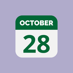 October 28 Calendar Vector Images (97)