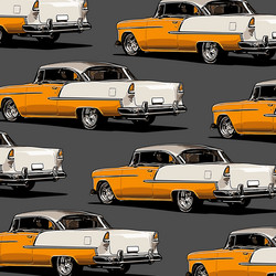 Pattern classic car template Royalty Free Vector Image
