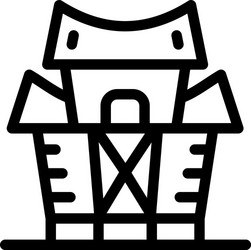 Rangkiang Royalty Free Vector Image - VectorStock