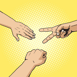 Rock Paper Scissors Vector Images (over 280)