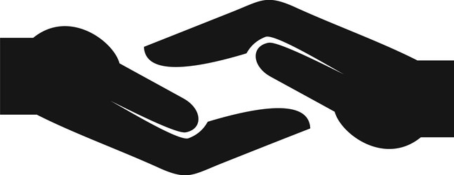 Contract help icon simple office service Vector Image