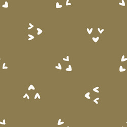 Gender neutral love heart seamless Royalty Free Vector Image