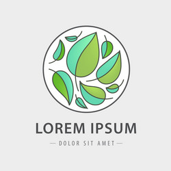 Leaves Round Logo Vector Images (over 6,800)