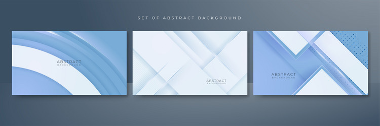 Abstract luxury blight blue and white background Vector Image