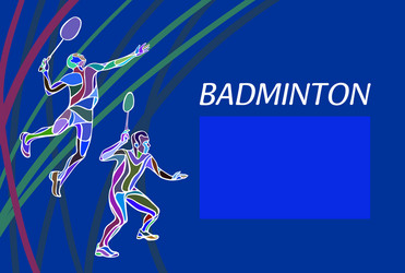 Badminton Doubles Vector Images (over 160)