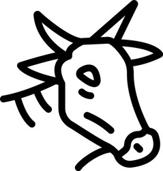 Indonesian anoa Royalty Free Vector Image - VectorStock