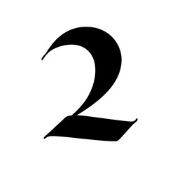 Gothic Numbers Numerals Vector Images (over 180)