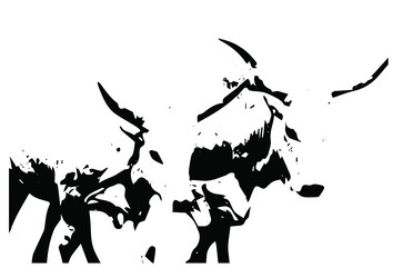 Cow Shadow Vector Images (over 1,900)