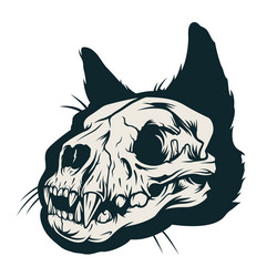 Logo Cat Skull Vector Images (over 840)