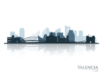 Valencia Skyline Vector Images (over 140)