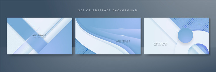 Abstract blue and gold white background Royalty Free Vector