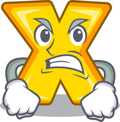 Gamer cartoon multiply sign for calculate math Vector Image