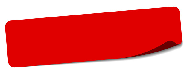 Blank sticker label Royalty Free Vector Image - VectorStock