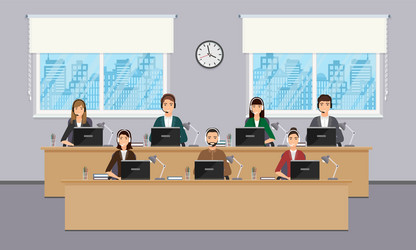 Call Centre Cartoon Vector Images (over 480)